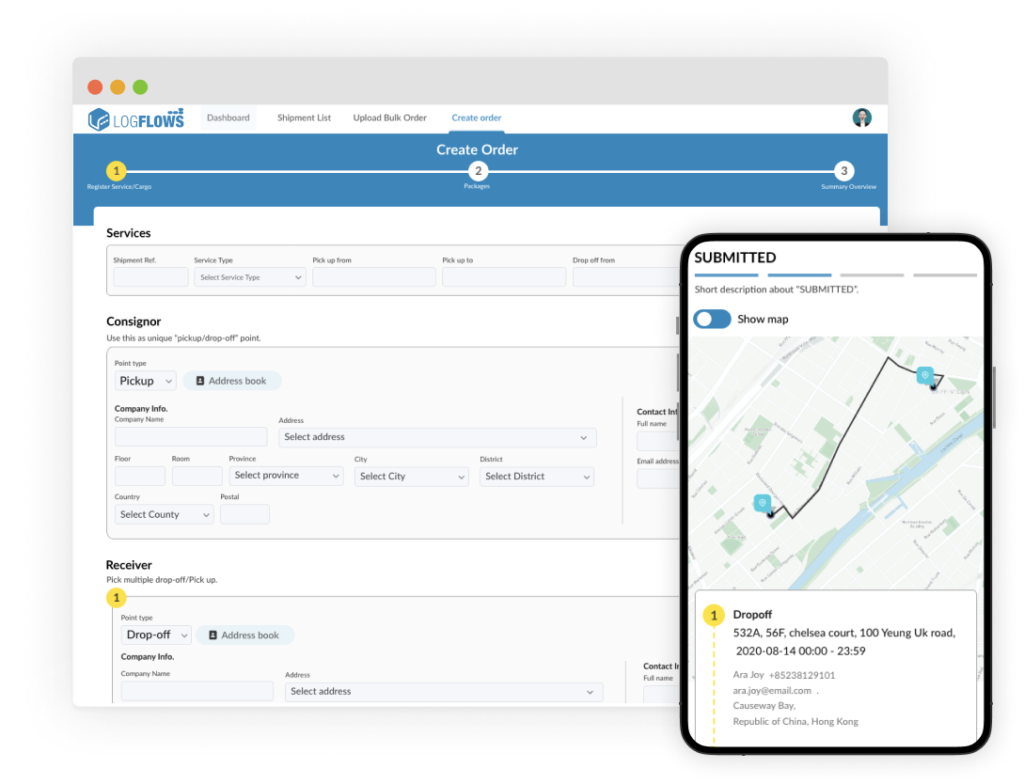 shipper backup – LOGFLOWS